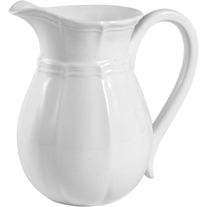 Mikasa French Countryside Pitcher, 47-Ounce, Ivory -(47-Ounce Pitcher ...