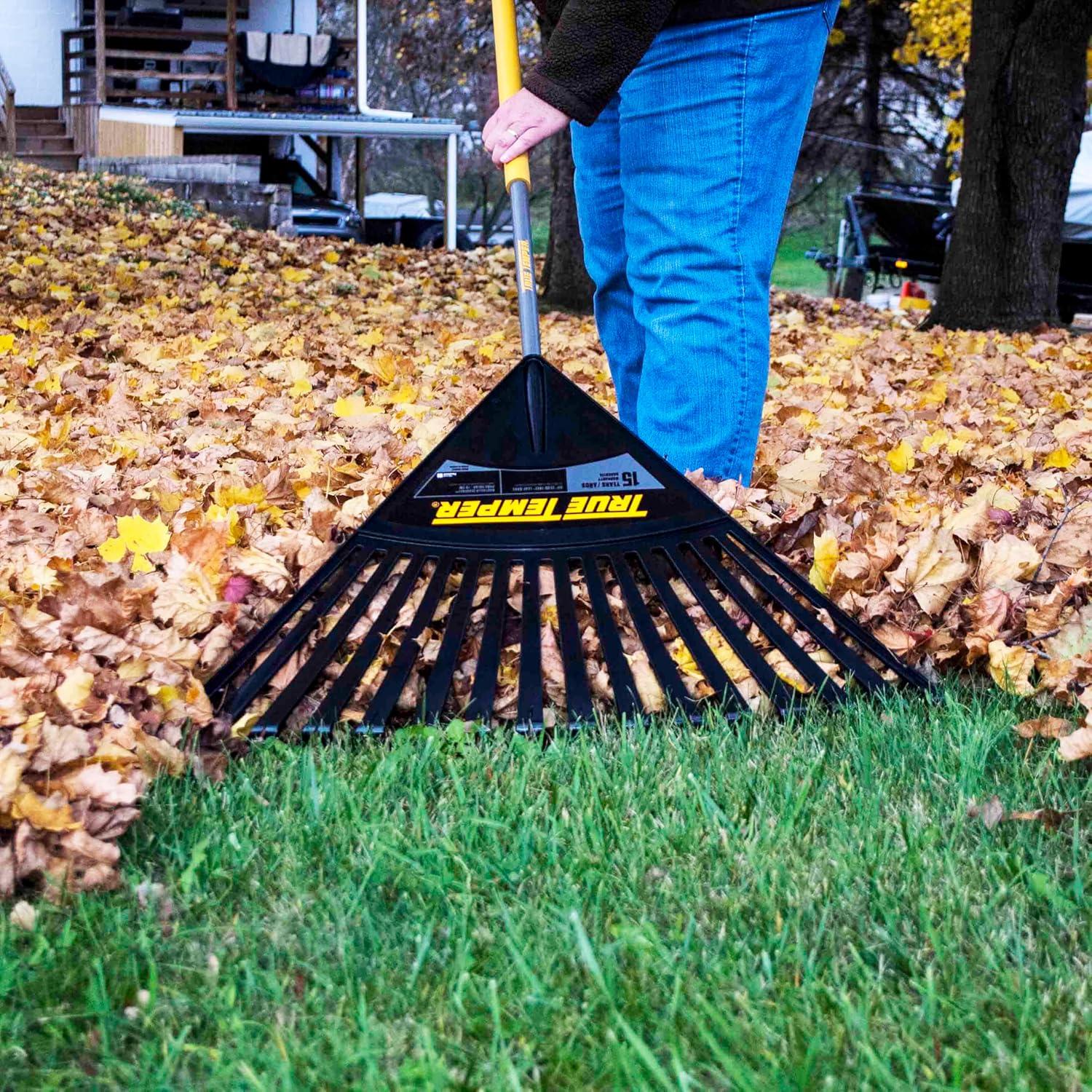 True Temper Poly Leaf Rake, Pack of 4 - True Temper