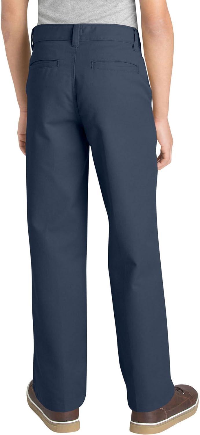 Dickies Boys’ Flex Waist Flat Front Pant(Hunter Green V1) - Dickies