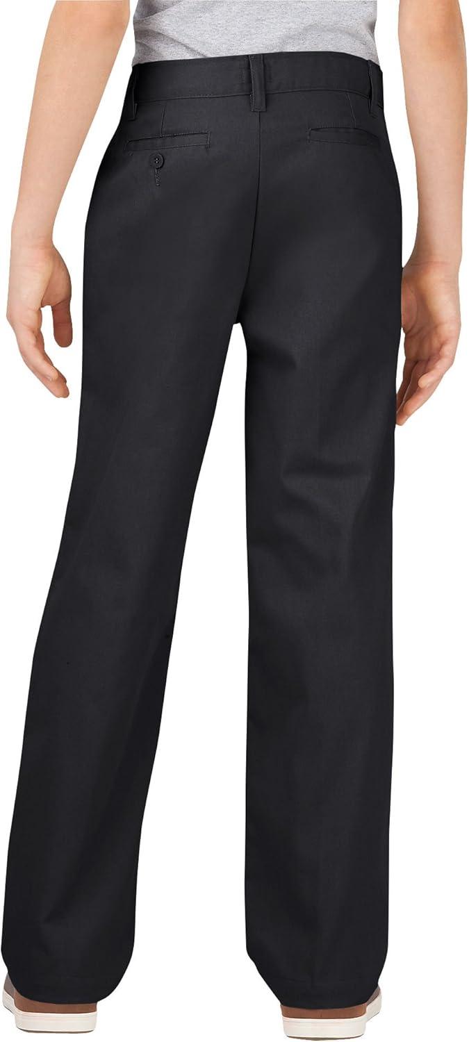 Dickies Khaki Boys’ Flex Waist Stretch Pant(Black) - Dickies