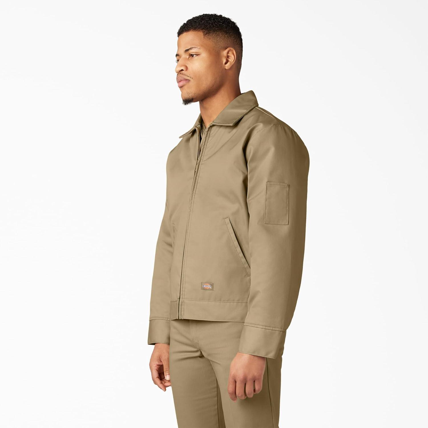 Dickies Men’s Unlined Eisenhower Jacket(Khaki) - Dickies