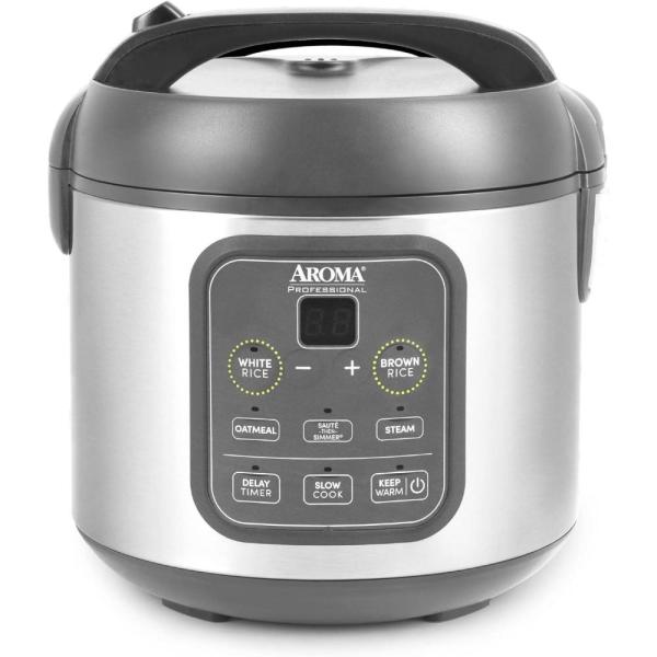 AROMA® 20-Cup (Cooked) / 5Qt. Bonded Granite® Rice & Grain Cooker, ARC ...