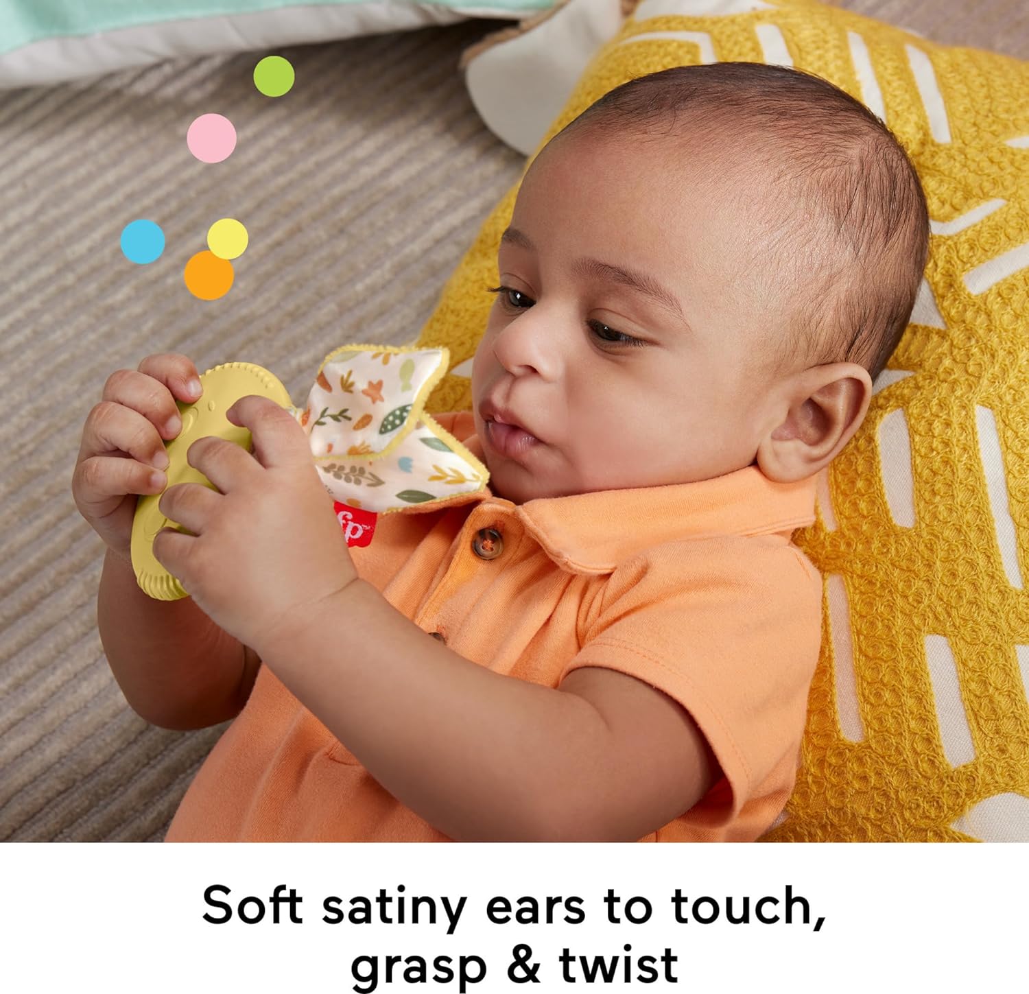 BPA-free Teether And Rattle Set Fisher-Price So Many Senses Baby Gift ...