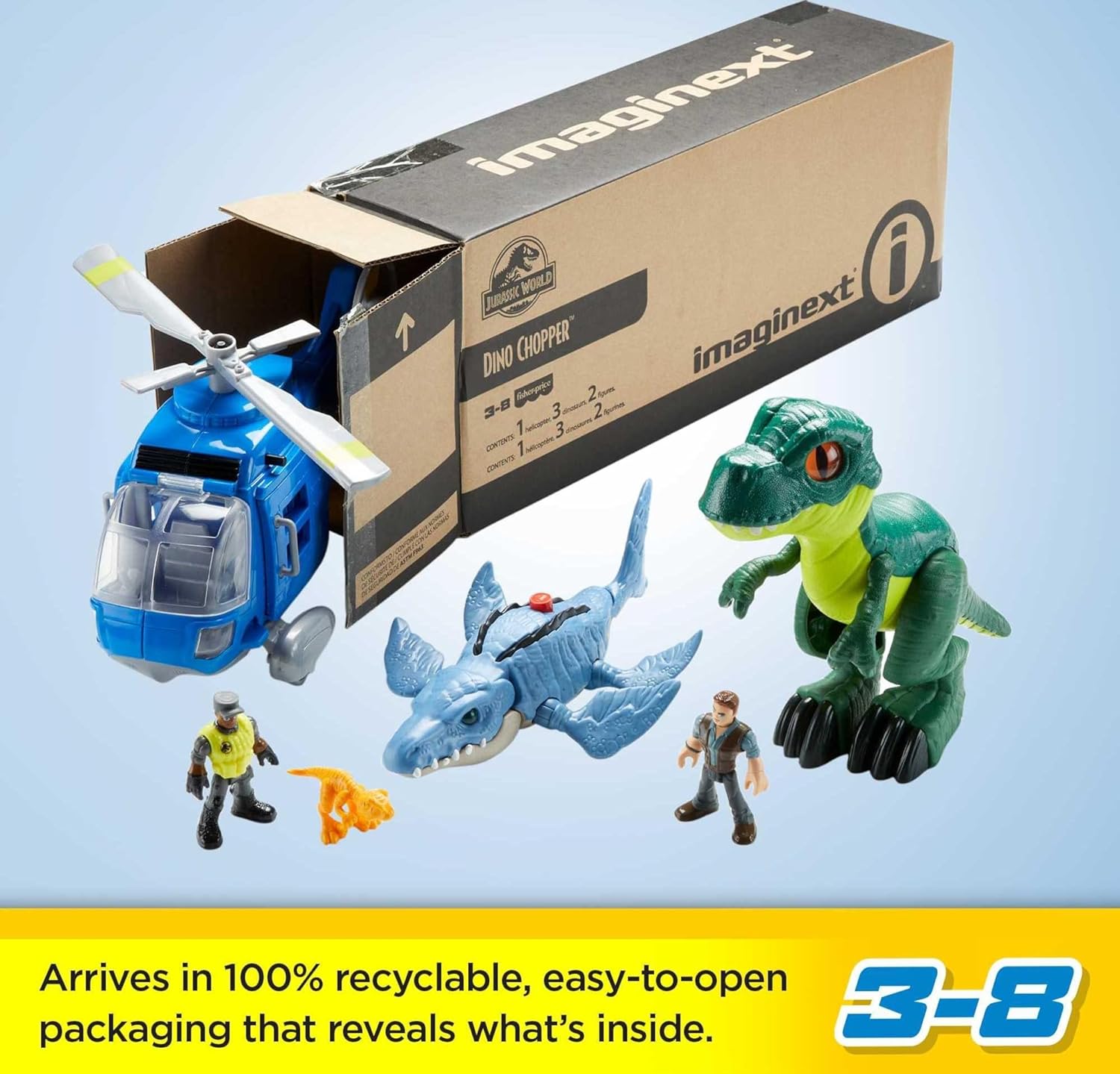 Fisher Price Little People Sets Fisher-Price Imaginext Jurassic World ...