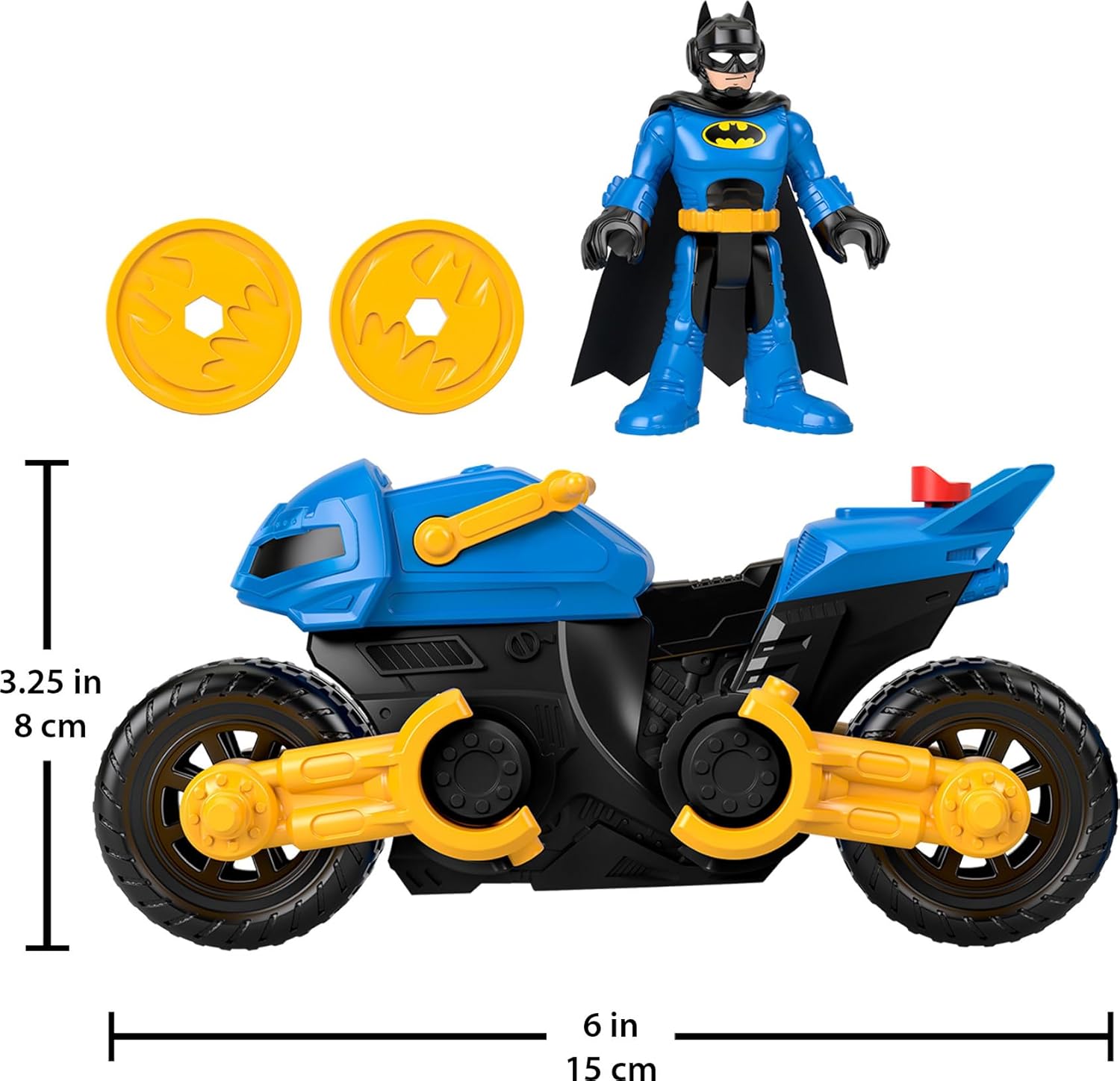 Fisher-Price Imaginext DC Super Friends Batman Toy Figure and ...