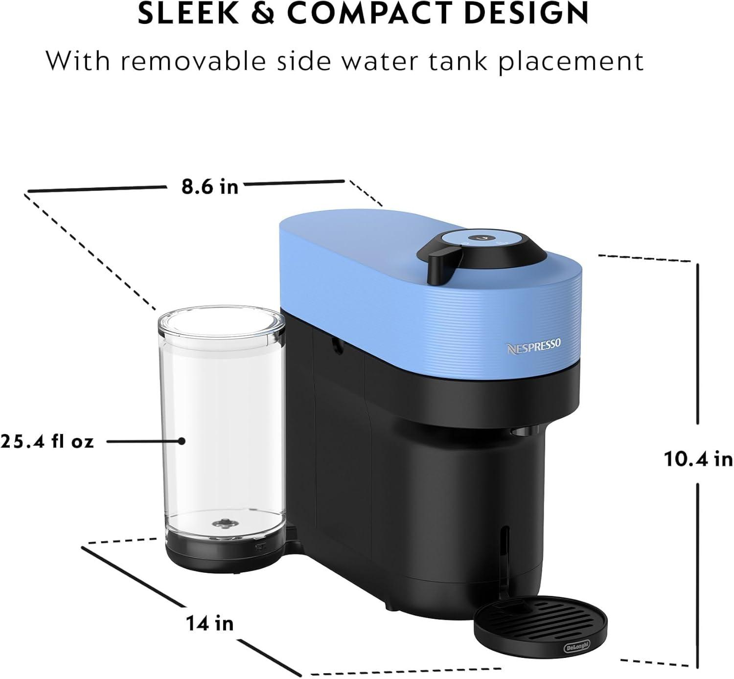 Nespresso Vertuo Pop+ Coffee and Espresso Machine by De’Longhi, Pacific ...